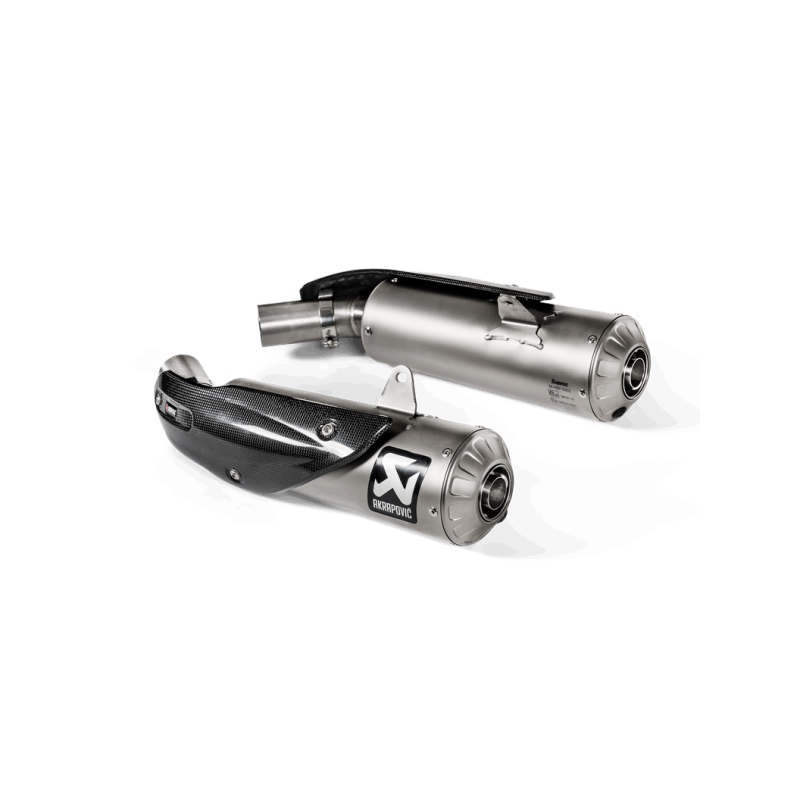Akrapovic Dual Titanium GP Slip-On Exhaust Ducati Scrambler 1100