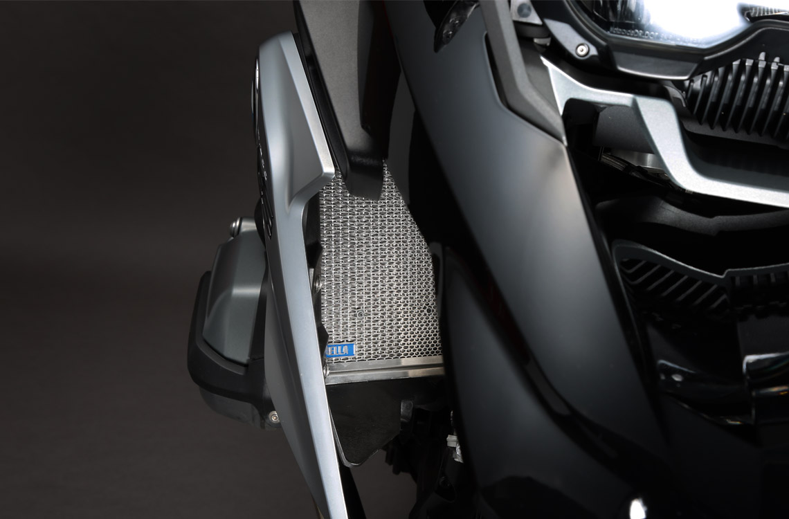 AELLA Radiator Guard for BMW R1200GS / R1200RT 13+