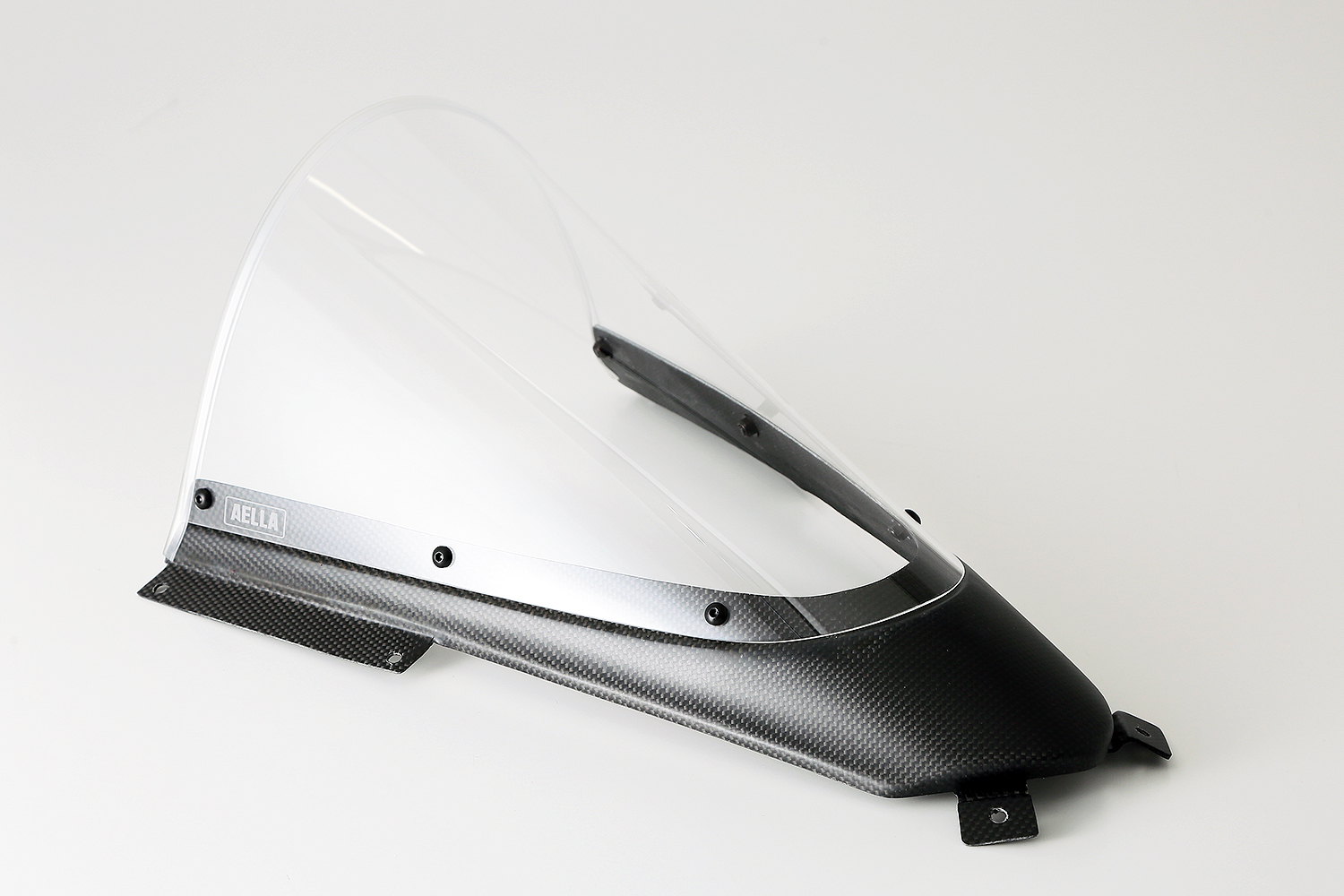 AELLA Carbon Fiber Trim Racing Windscreen For the Ducati Panigale V4 R ...