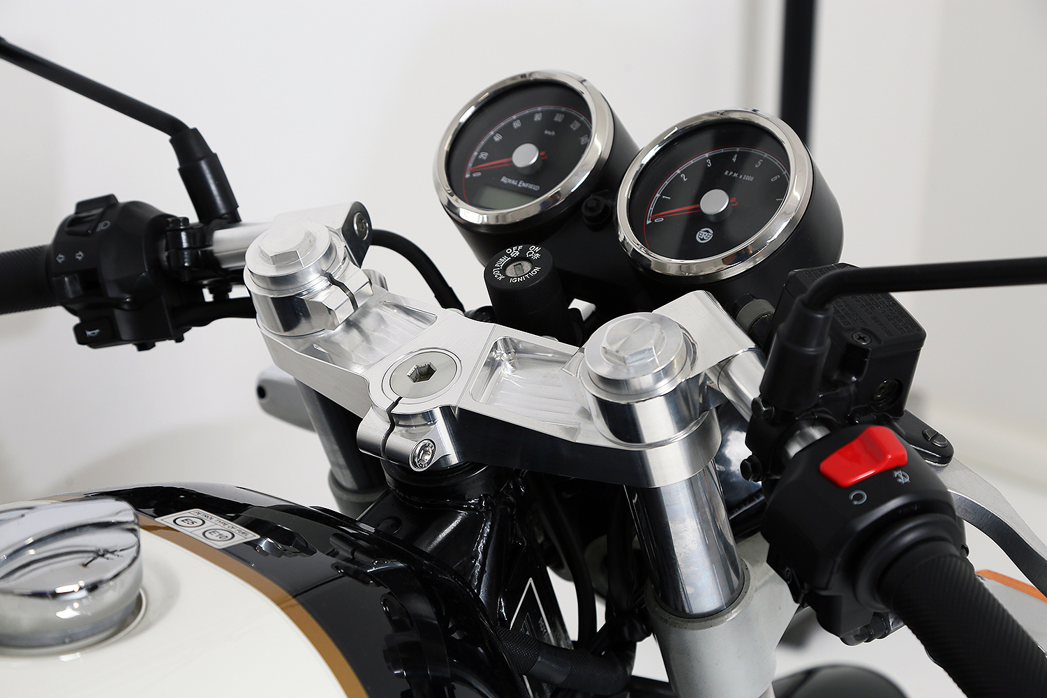 AELLA Upper Triple Clamp and Adjustable Handlebars for the Royal ...