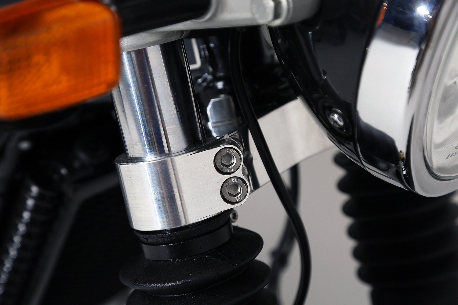 AELLA Complete Adjustable Triple Clamp and Adjustable Handlebars for ...