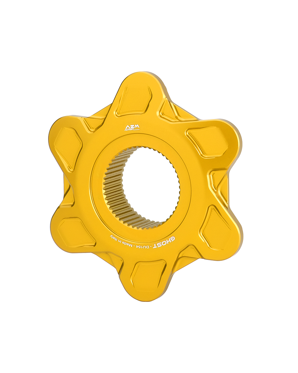 AEM FACTORY - GHOST-6 DUCATI ALUMINUM BILLET LIGHTWEIGHT HUB FLANGE AND ...