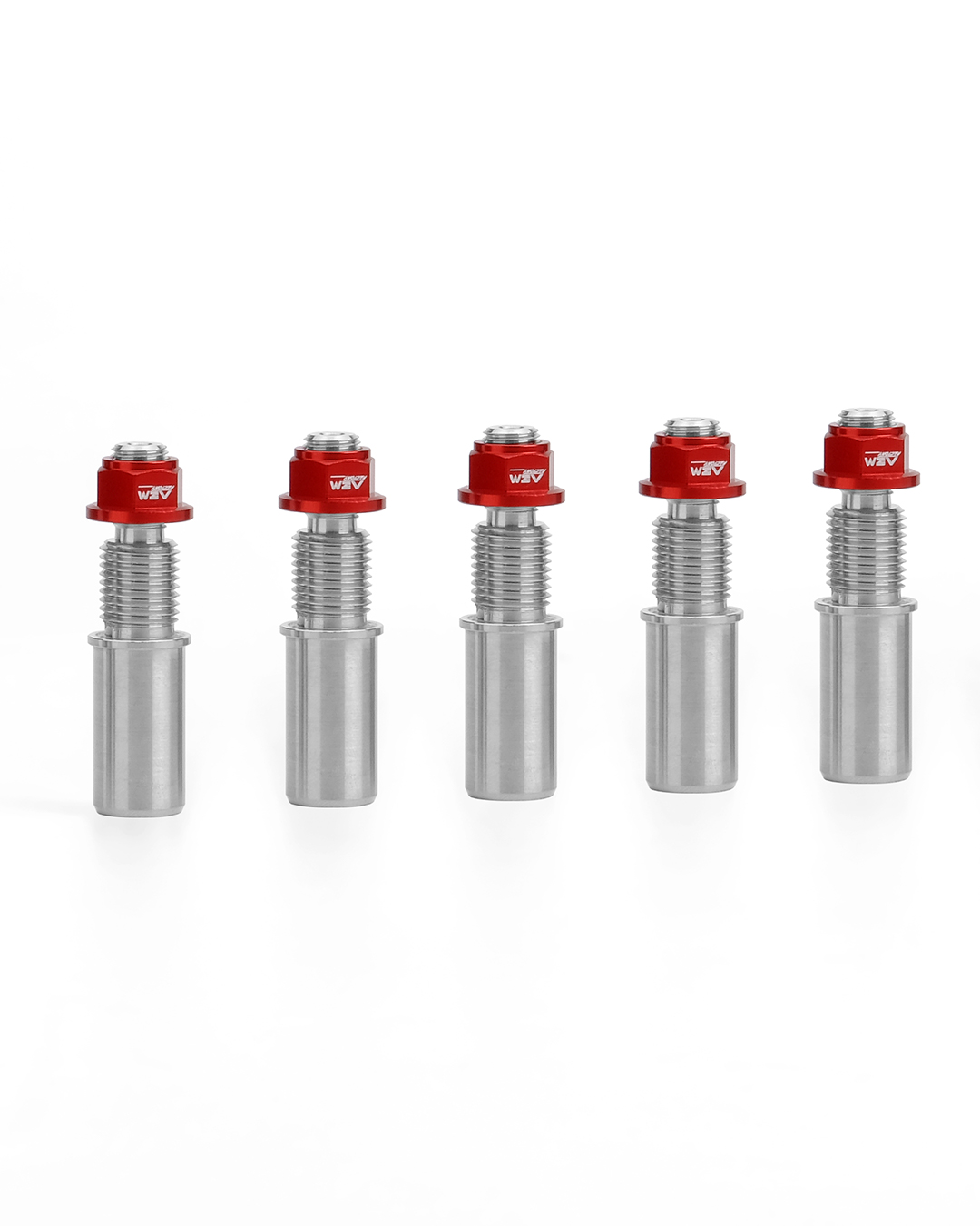 AEM FACTORY - TITIANUM STUDS AND ERGAL NUTS (SET OF 5) FOR DUCATI DUAL ...