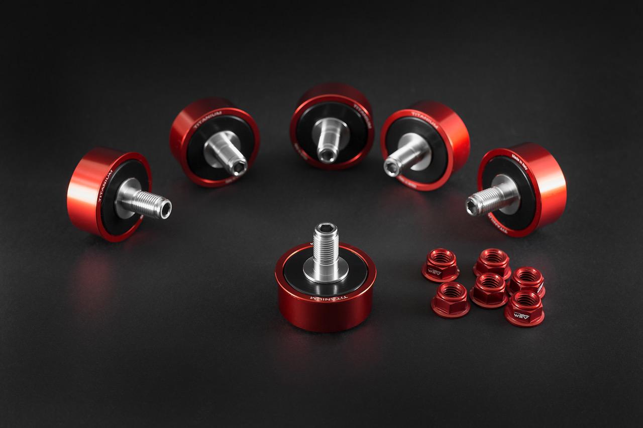 AEM FACTORY - 6 DUCATI LIGHTWEIGHT STAINLESS CUSH DRIVES WITH COLOR ...