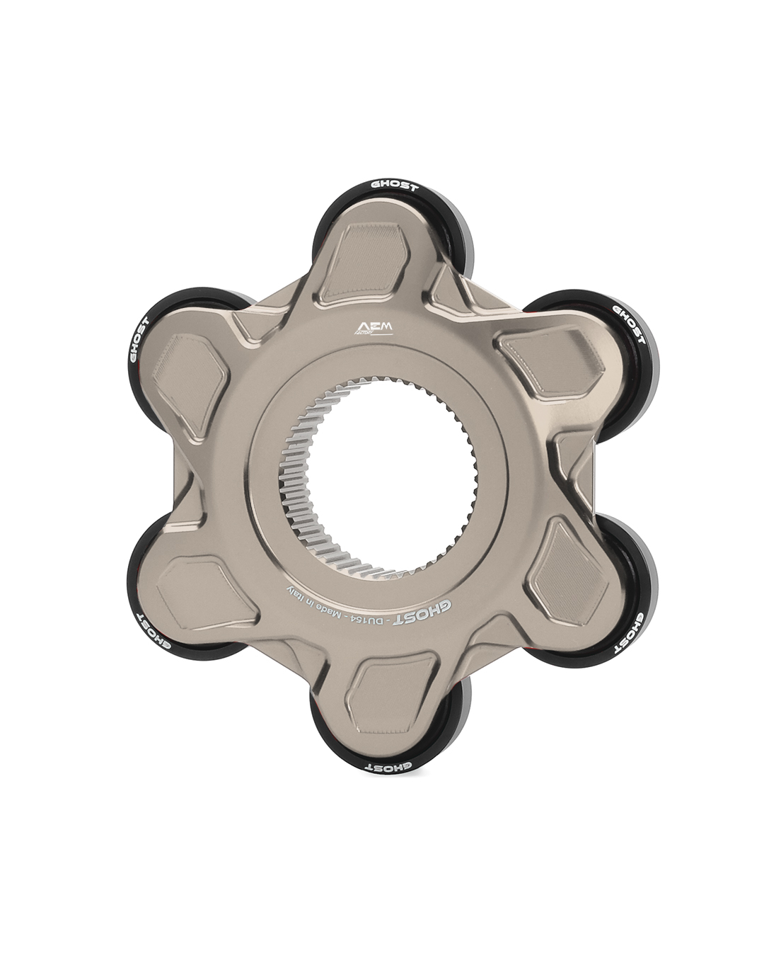 AEM FACTORY - GHOST-6 DUCATI ALUMINUM BILLET LIGHTWEIGHT HUB FLANGE AND ...