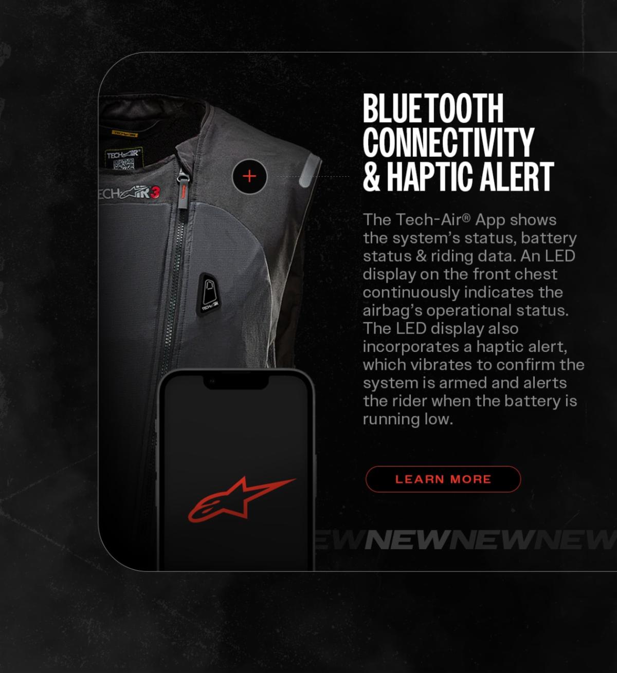 Alpinestars Tech-Air 3 Lightweight Vest Stand Alone Airbag System