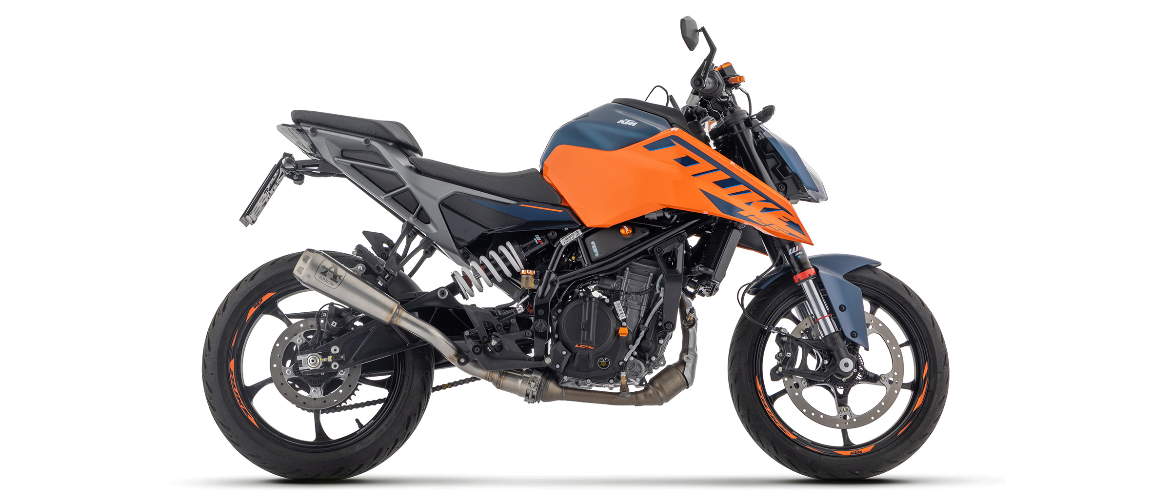 Arrow Exhaust for the KTM Duke 125 2024