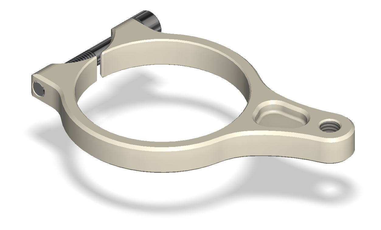 Attack Performance 54mm Damper Mount - Kawasaki, Suzuki, Triumph, Yamaha