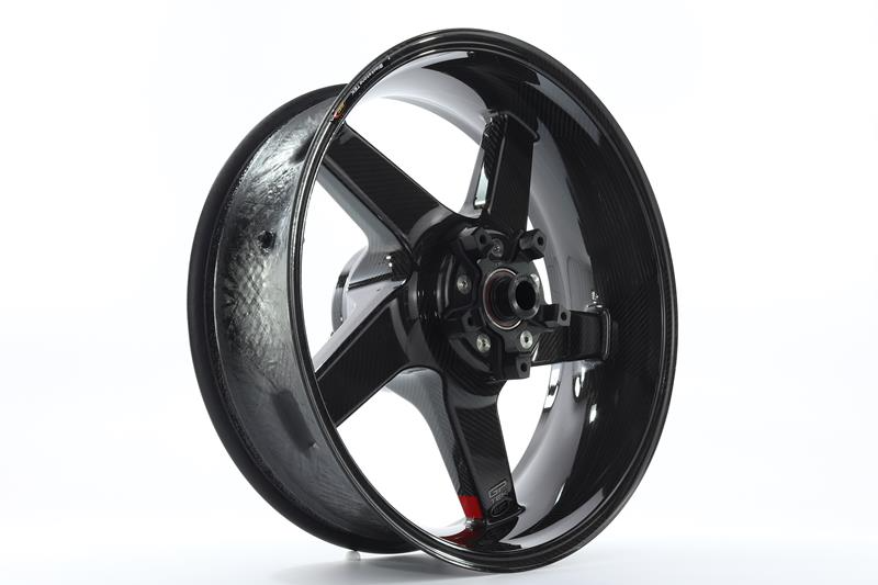 BST GP TEK 5 Spoke RACING Carbon Fiber Rear Wheel for the BMW S1000RR ...