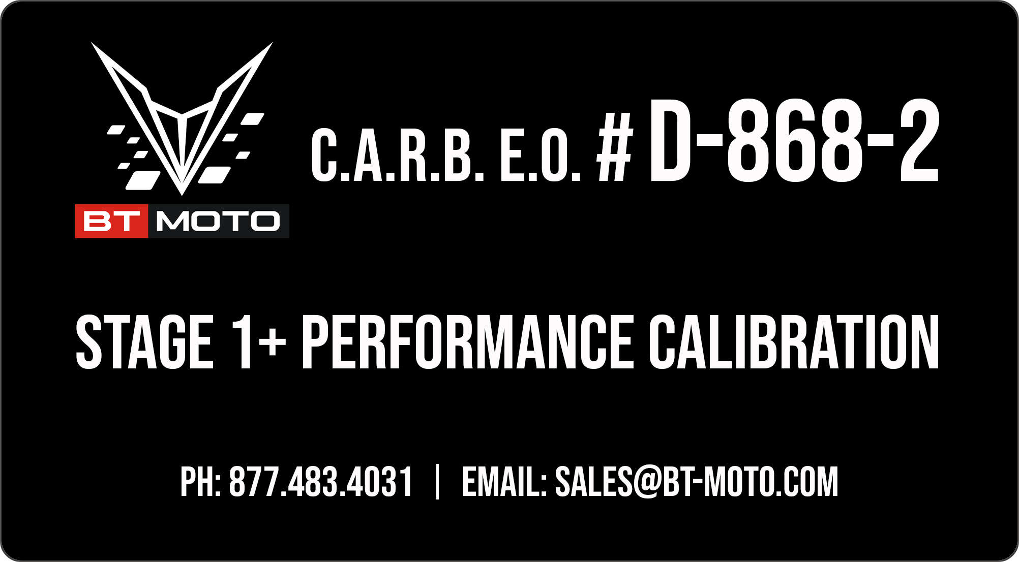 BT Moto (BrenTune) Stage 1+ Performance Calibration with Handheld Tuner ...