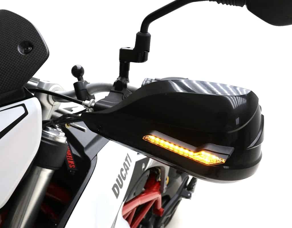 BarkBusters STORM Single Point Bar End Mount Handguard Kit (Hollow Bar)