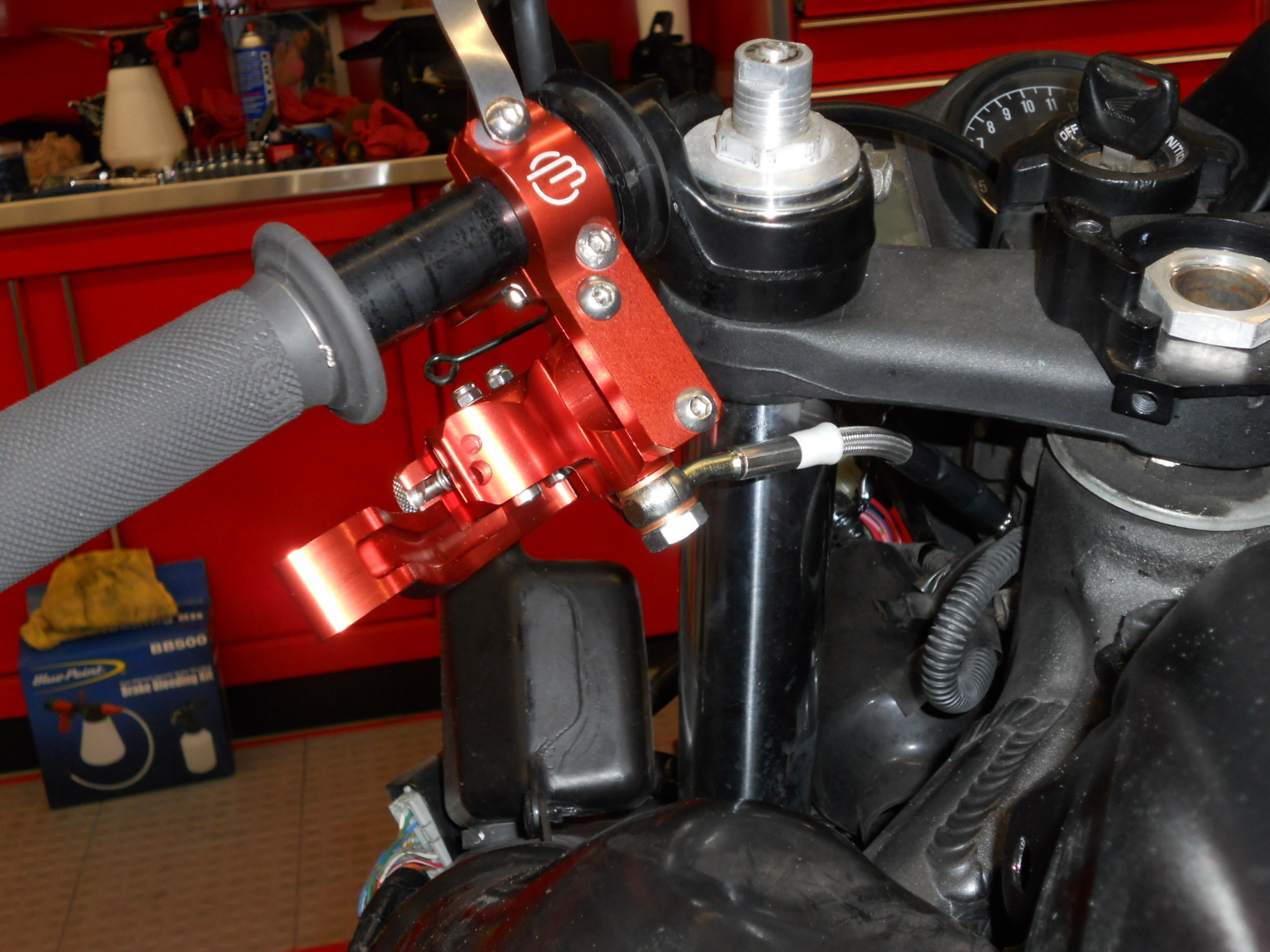 Beringer Aerotec Hydraulic Thumb Brake Master Cylinder and Cable Clutch ...