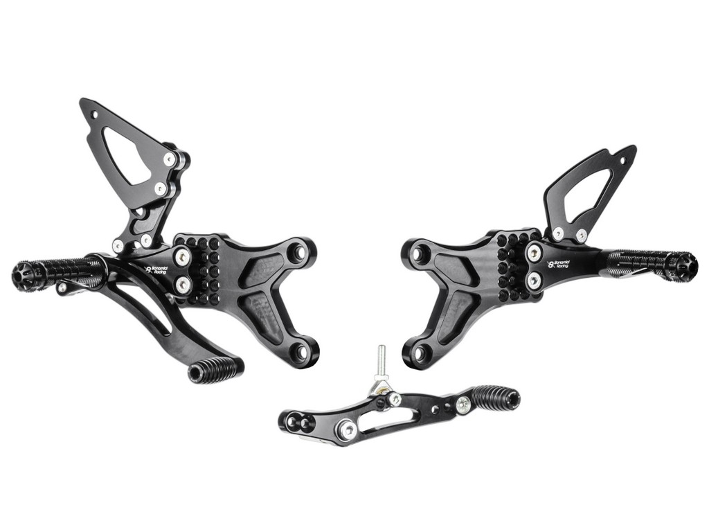 Bonamici Racing Aluminium Rearsets for the Triumph Daytona 675 2003 ...