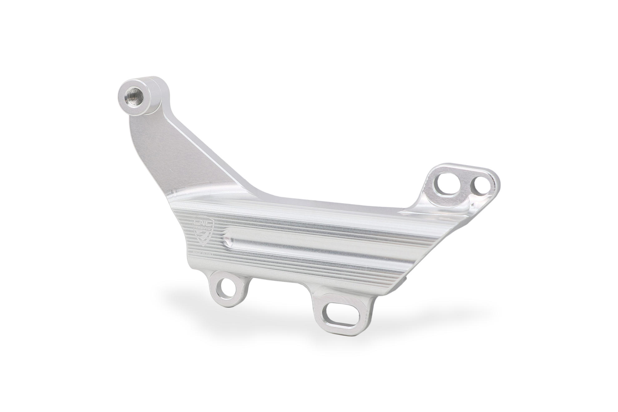 CNC Racing Billet Rear Reservoir Mount And Brake Line Cover for Ducati ...