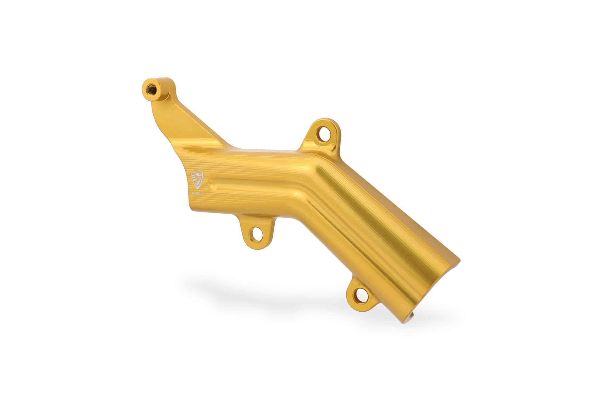 CNC Racing Billet Rear Reservoir Mount And Brake Line Cover for Ducati ...