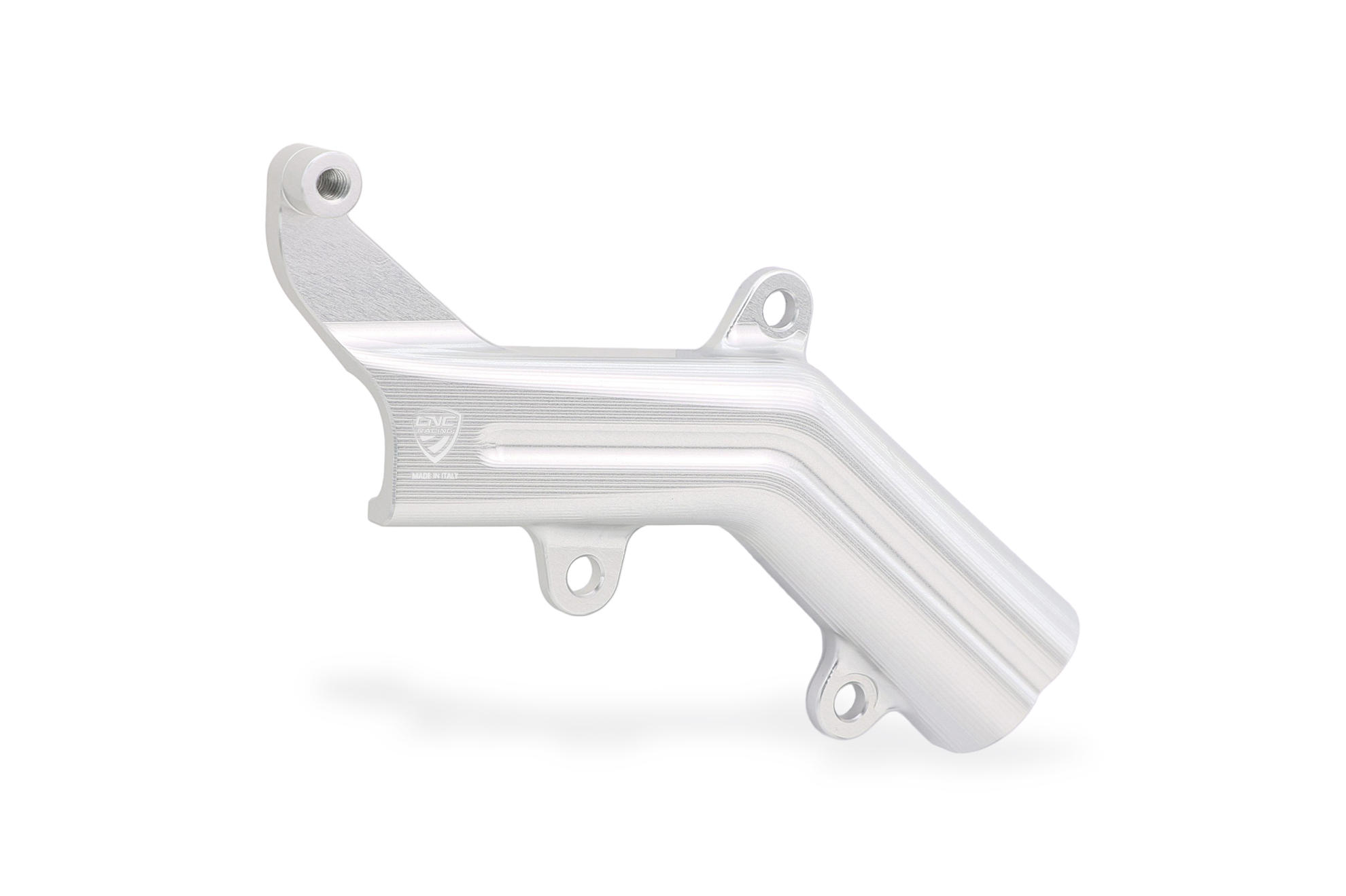 CNC Racing Billet Rear Reservoir Mount And Brake Line Cover for Ducati ...