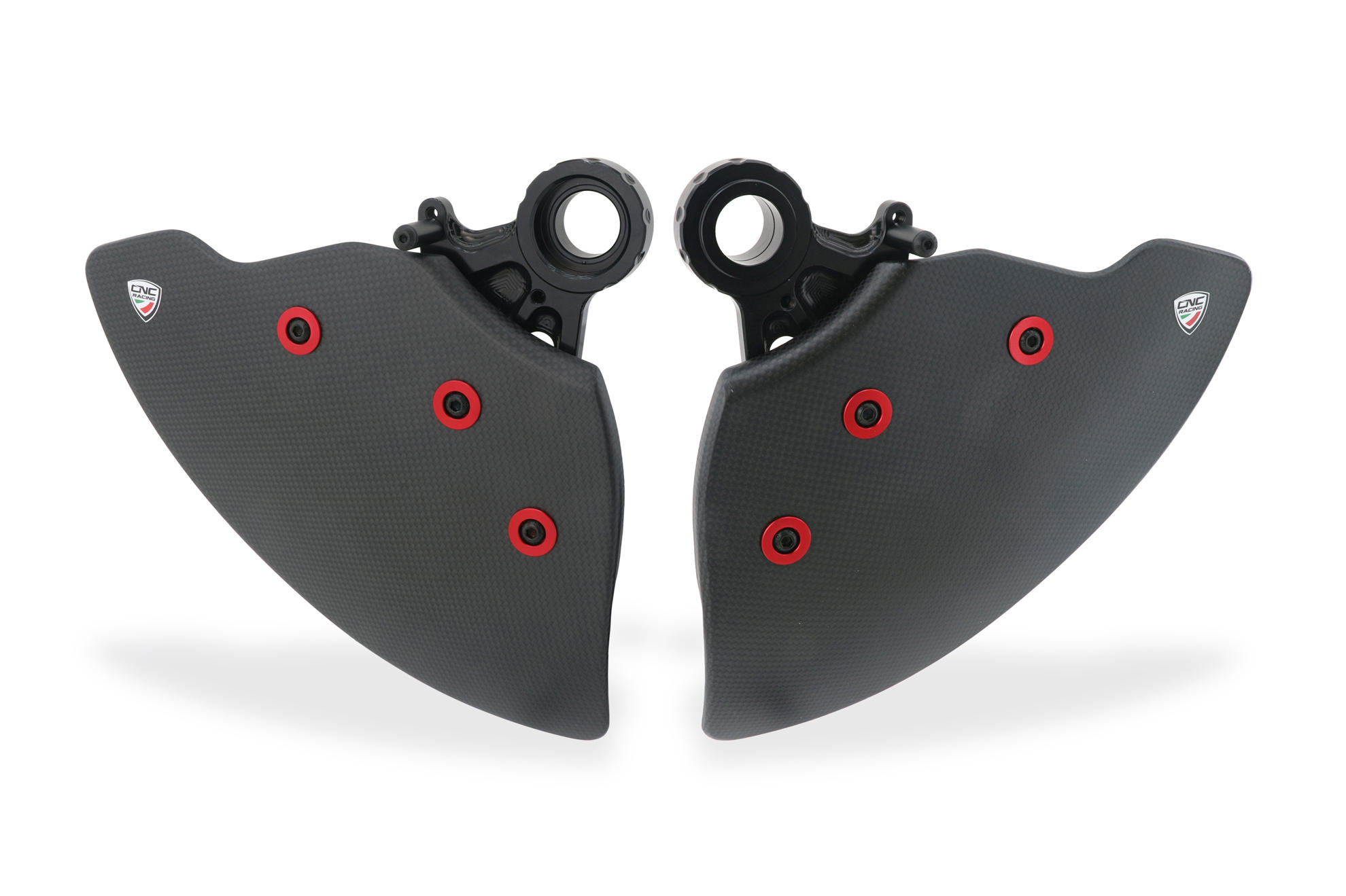 CNC Racing Carbon Fiber GP EVO Front Brake Rotor Cooling Ducts For ...