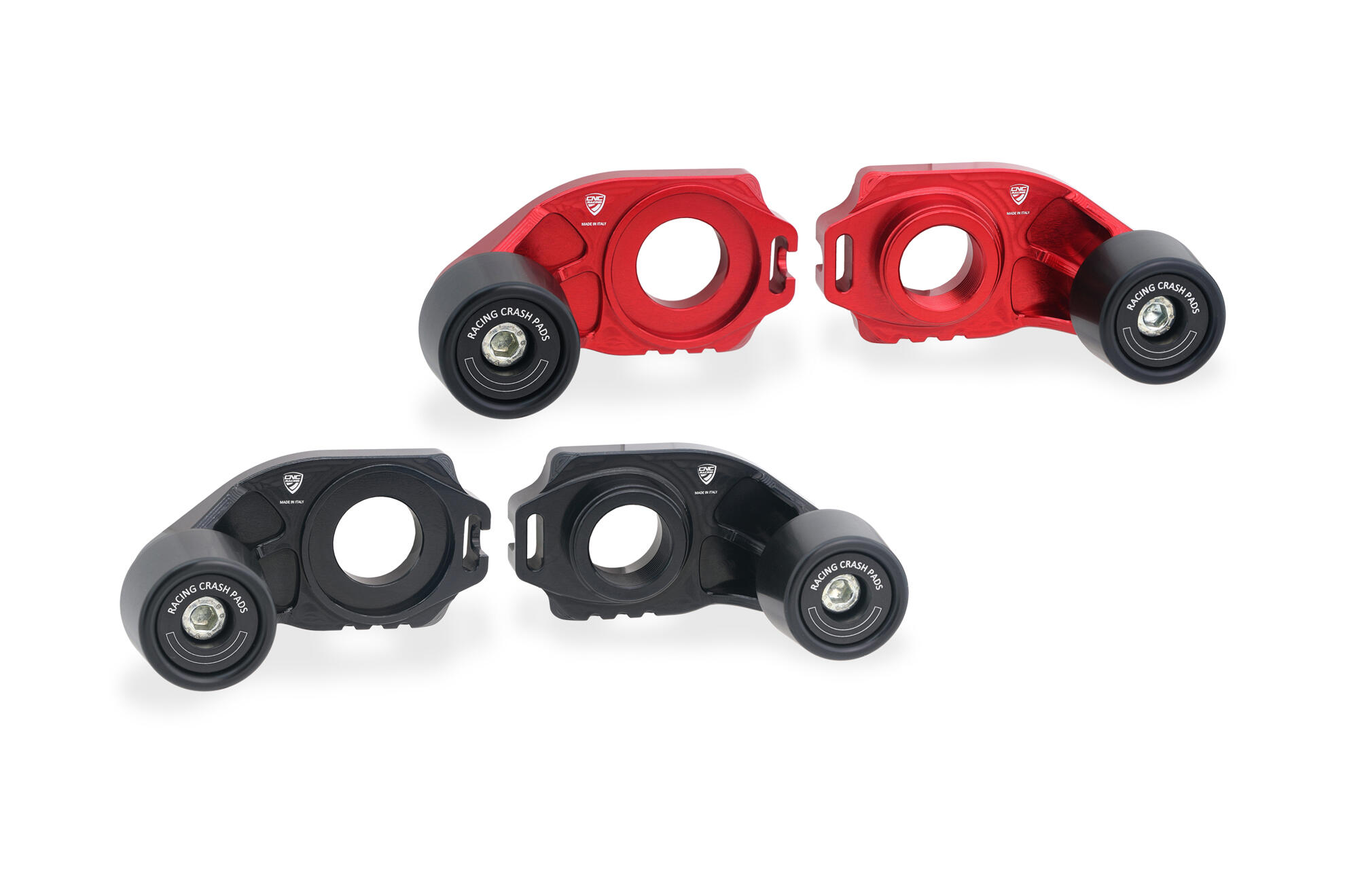 CNC Racing Billet Chain Adjuster Blocks With Sliders for the Ducati ...