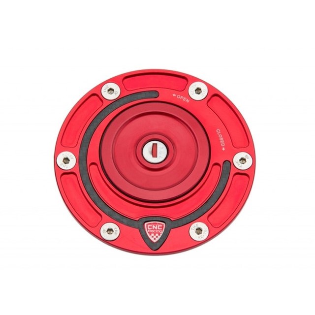 CNC Racing Quick Release Gas Cap With KEY for MV 3 cylinder Models ...
