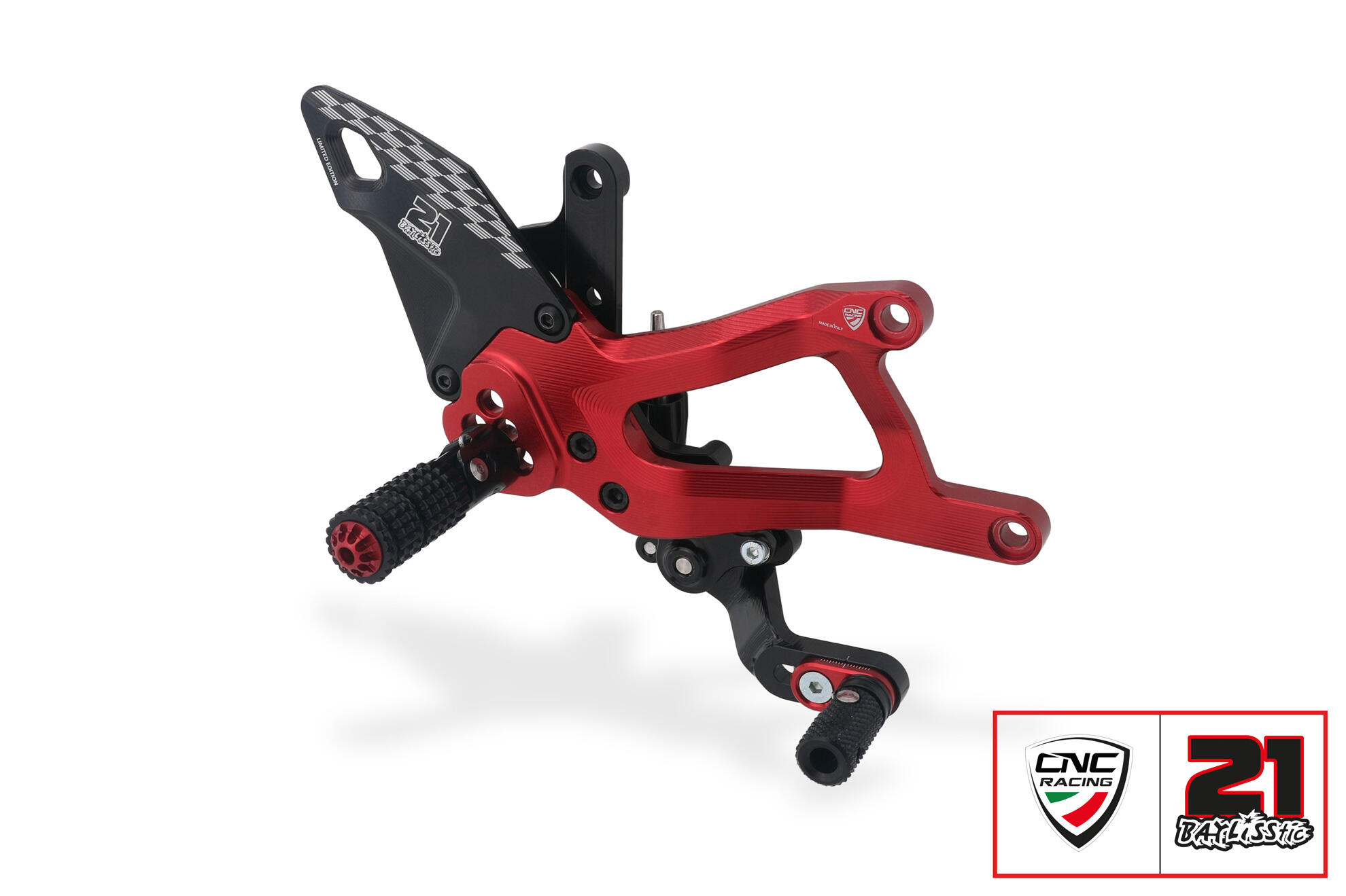 CNC Racing TROY BAYLISS LIMITED EDITION Adjustable Rearset for the ...