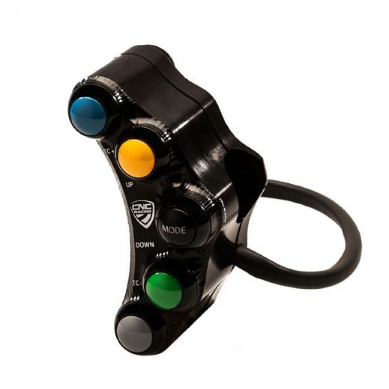 CNC Racing Left Hand Side Billet 6 Button RACE Switch for Newer Ducati's