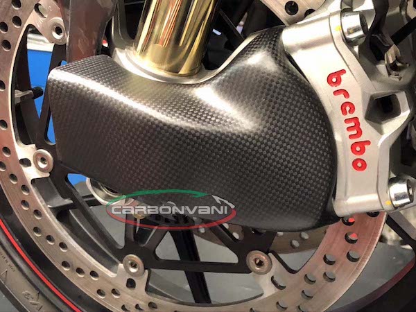 CARBONVANI - Brake Rotor Intake Ducts for 100mm Radial Mount Brakes