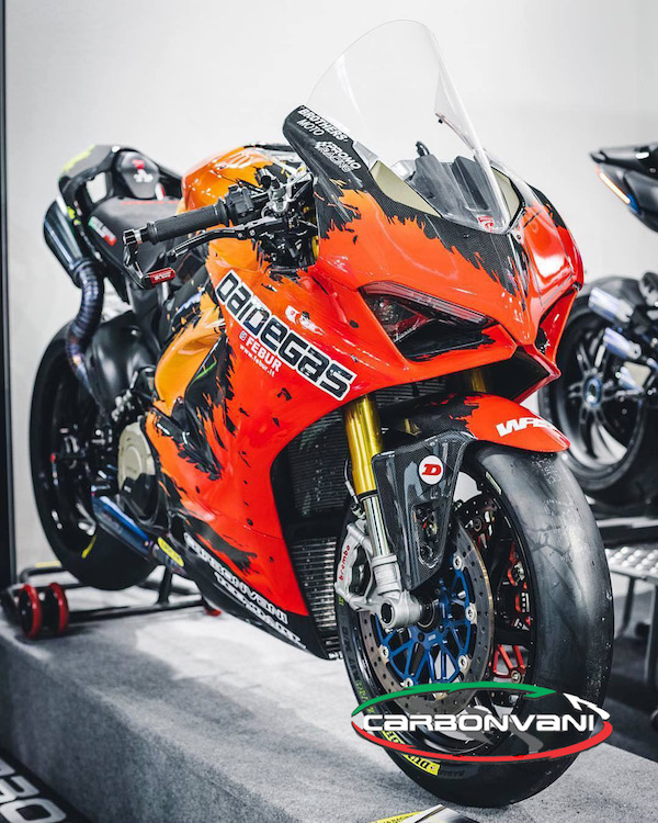 Carbonvani - Ducati Panigale V4 / S / Speciale "DAIDEGAS" Design Carbon ...