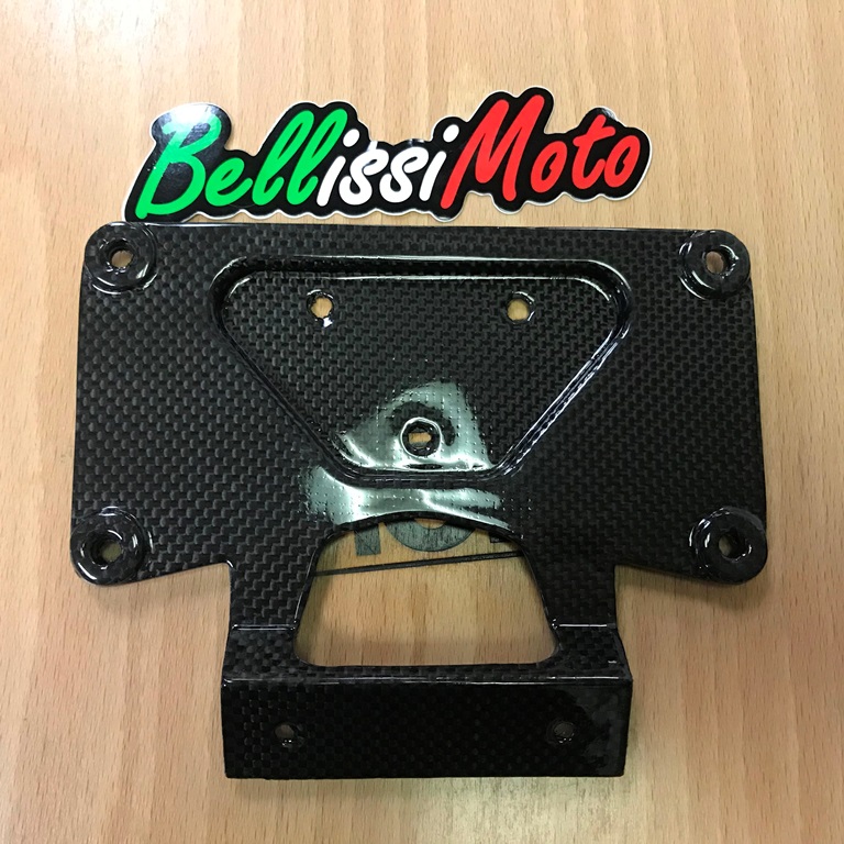 CARBONVANI - UNIVERSAL CARBON FIBER LICENSE PLATE HOLDER FOR U.S.A