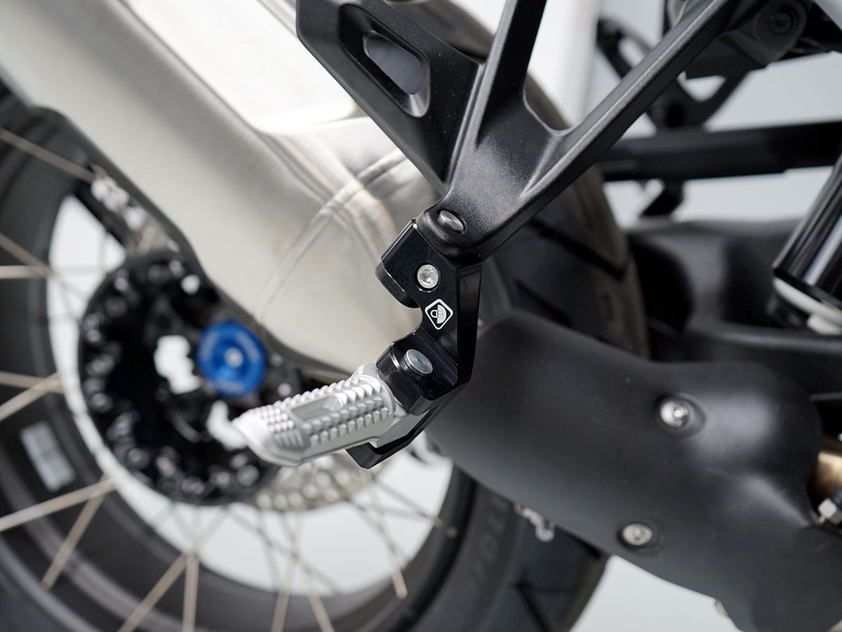 DBK Special Parts (Ducabike) Passenger Foot peg Comfort Kit For BMW R ...