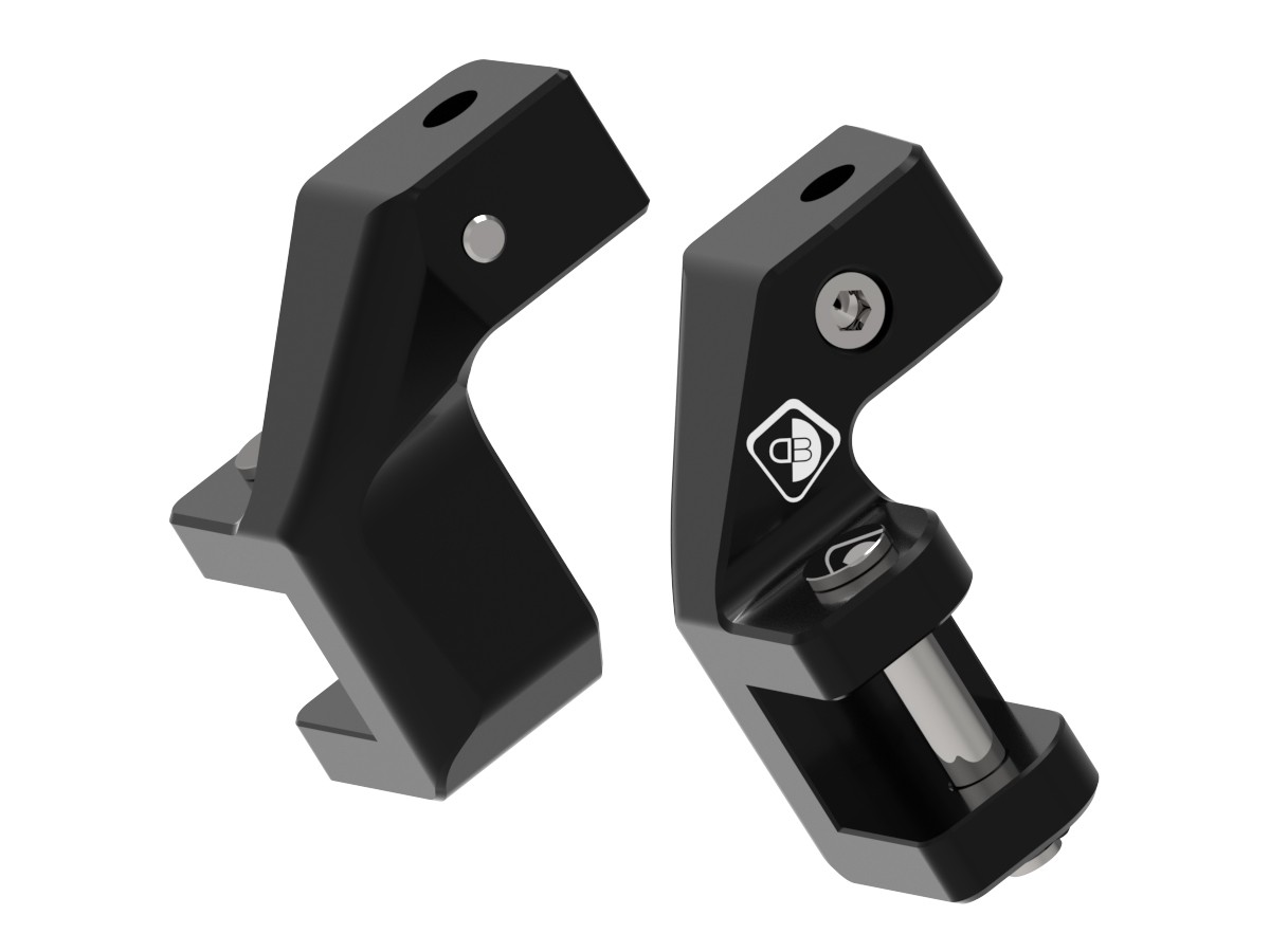 DBK Special Parts (Ducabike) Passenger Foot peg Comfort Kit For BMW R ...