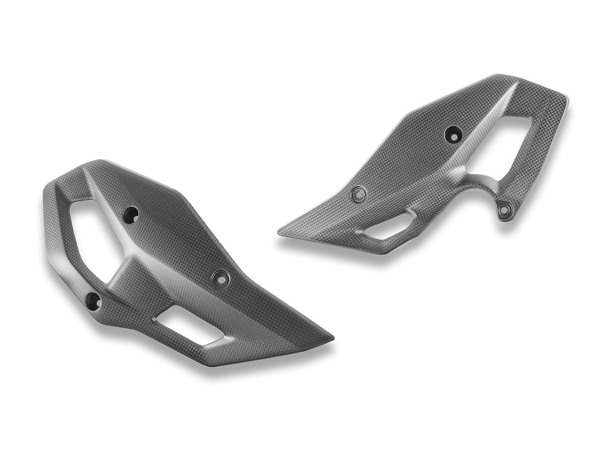 DBK Special Parts (Ducabike) Carbon Fiber Rear Lower Side Panels for ...