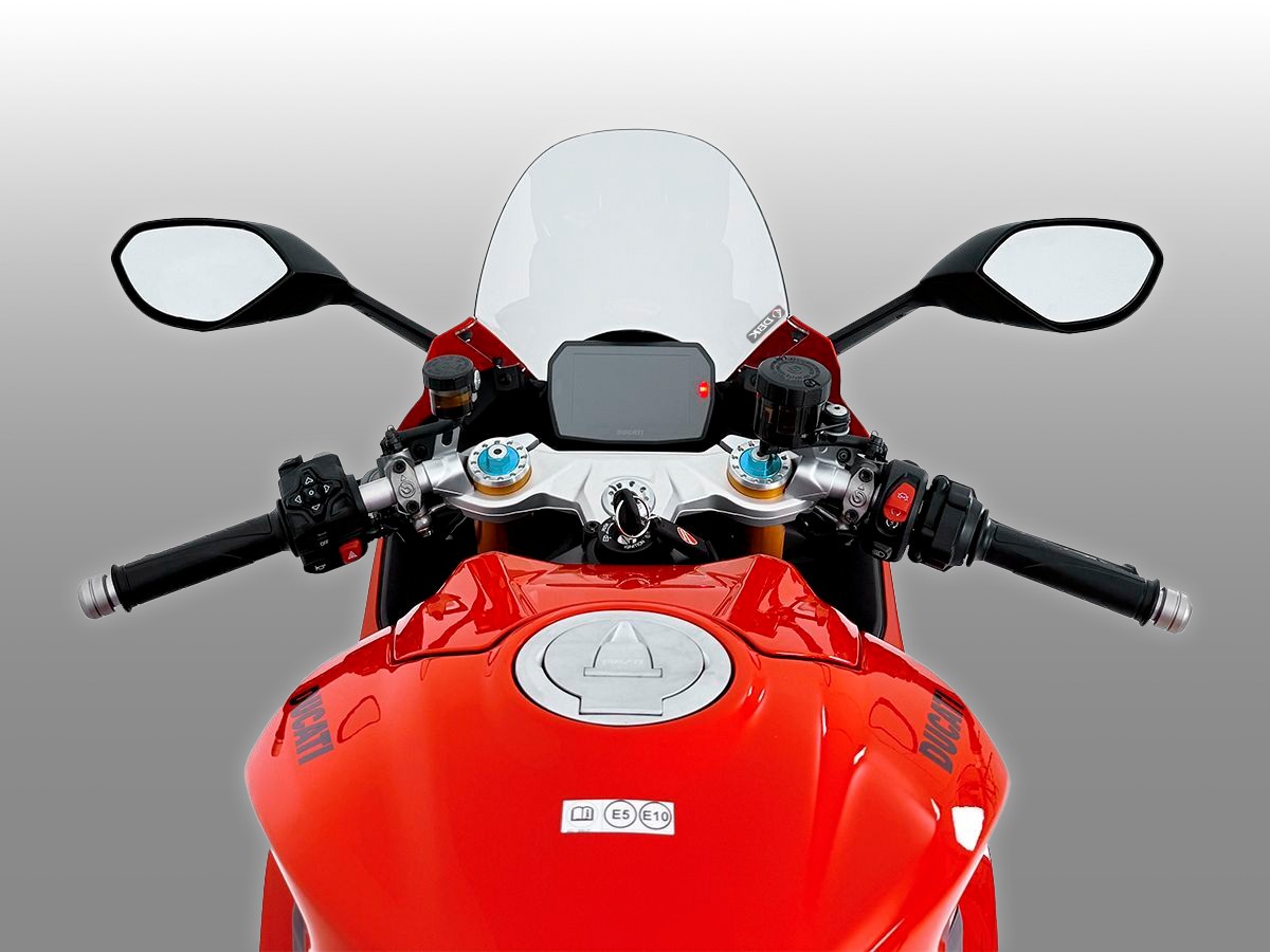 DBK Special Parts (Ducabike) Racing Windscreen for Ducati Panigale V2 ...