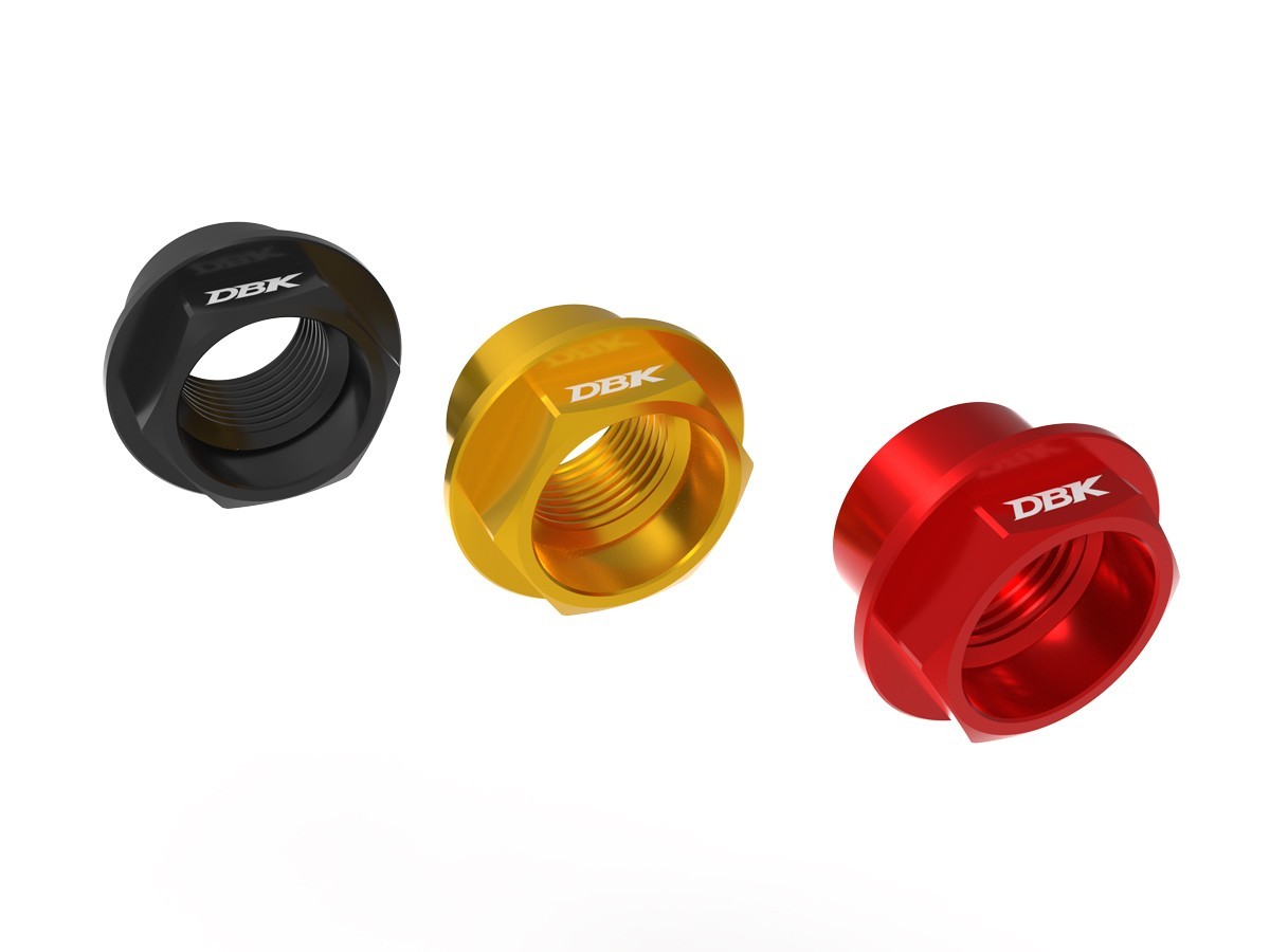 DBK Special Parts (Ducabike) Large Front Wheel Axle Nut for Ducati 2025+ V2