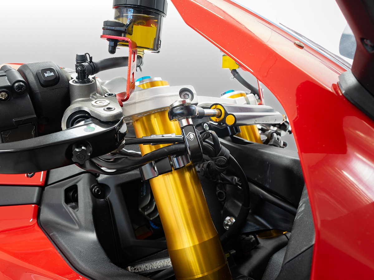 DBK Special Parts (Ducabike) Steering Damper Mount Kit for Ducati ...