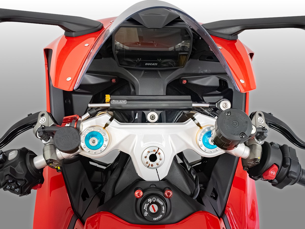 DBK Special Parts (Ducabike) Steering Damper Mount Kit for Ducati ...