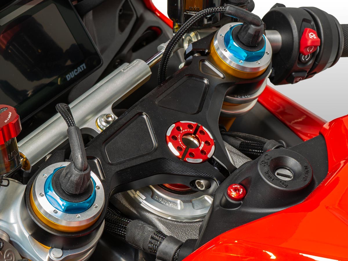 DBK Special Parts (Ducabike) Steering Head Nut for Ducati Panigale V4 ...