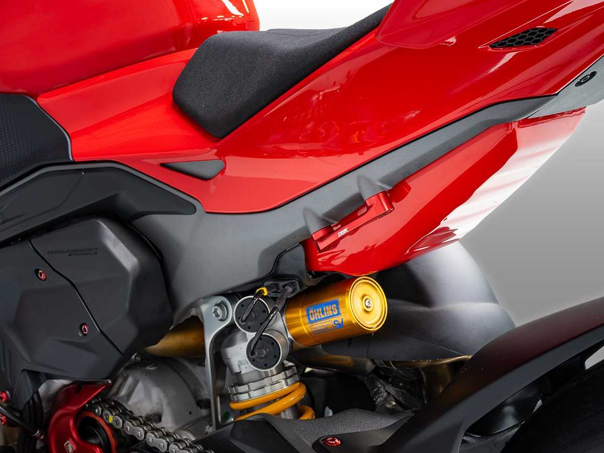 DBK Special Parts (Ducabike) Passenger Rearset / Foot peg Blanking ...