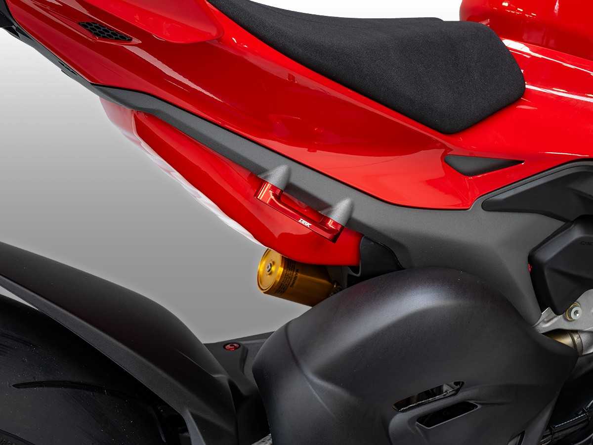 DBK Special Parts (Ducabike) Passenger Rearset / Foot peg Blanking ...