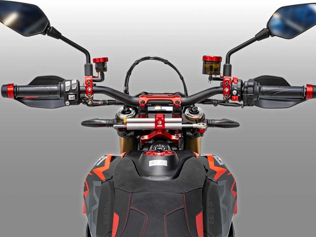 DBK Special Parts (Ducabike) Steering Damper Mount Kit for Ducati ...