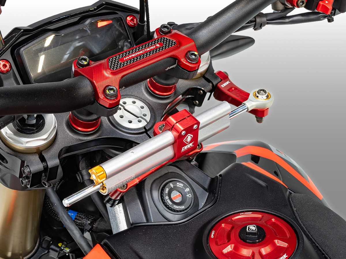 DBK Special Parts (Ducabike) Steering Damper Mount Kit for Ducati ...