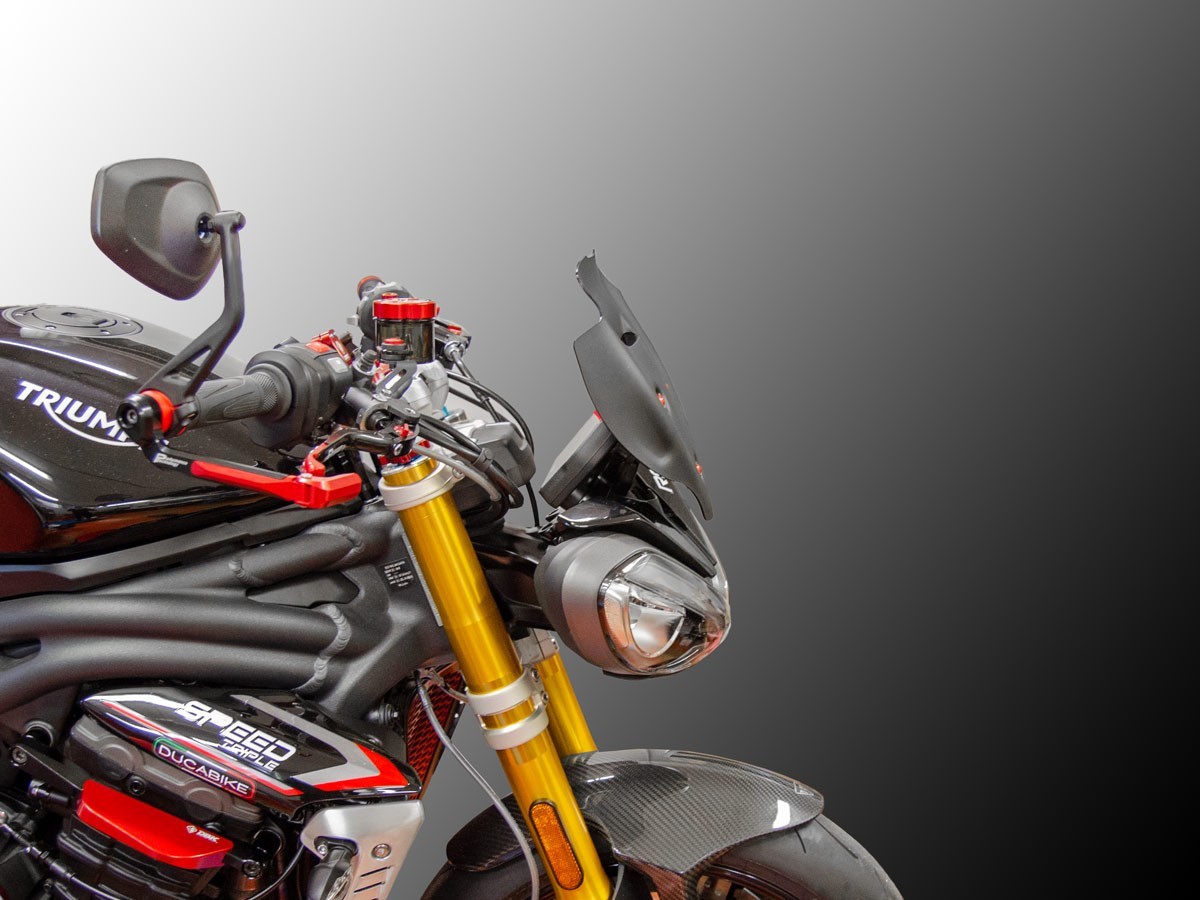 DBK Special Parts (Ducabike) Touring Windscreen for Triumph Speed ...