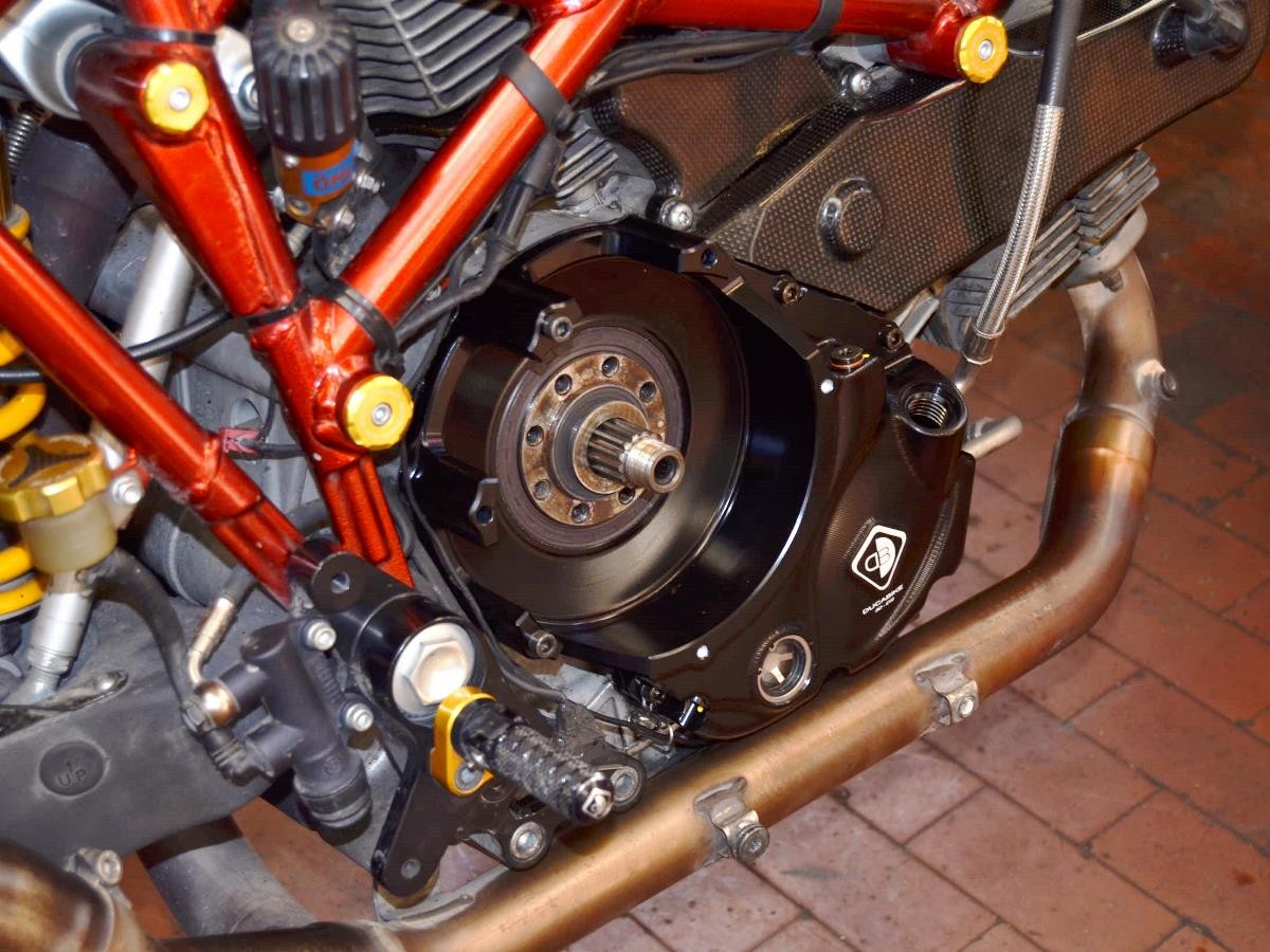 DBK Special Parts (Ducabike) 3D Machined Billet Vented Clutch Side ...