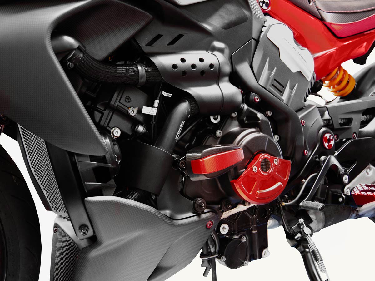 DBK Special Parts (Ducabike) Billet Frame Slider Kit for Ducati Diavel ...