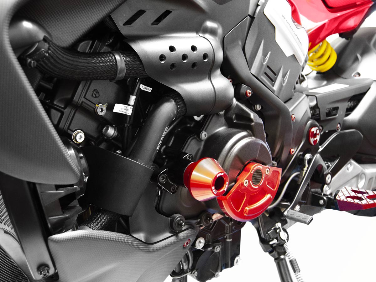 DBK Special Parts (Ducabike) Billet Frame Slider Kit for Ducati Diavel ...