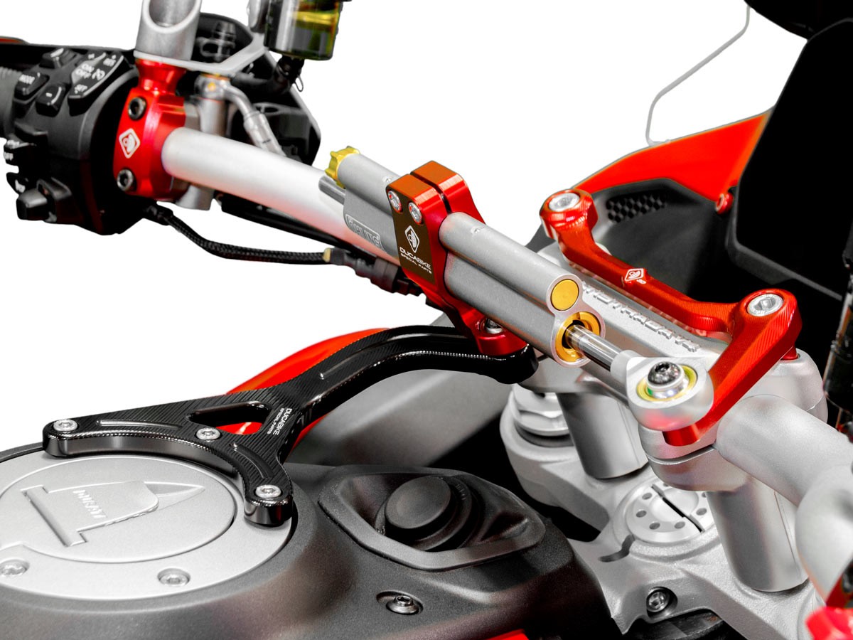 DBK Special Parts (Ducabike) Steering Damper Mount Kit for the Ducati ...