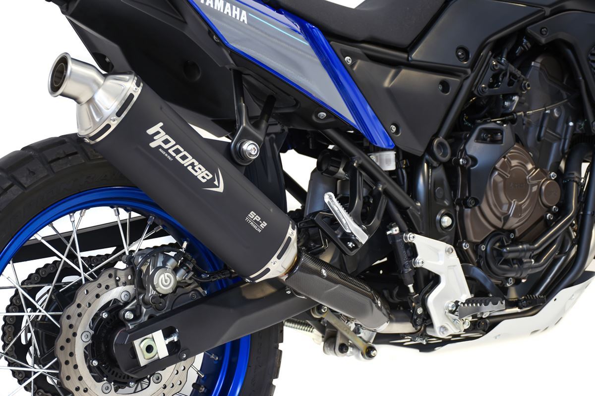 HP CORSE SP-2 Titanium Exhaust for Yamaha Tenere 700 (Low Mount)