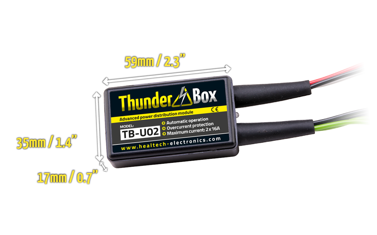 Healtech Thunderbox Power Distribution Module (and OPTIONAL USB ...