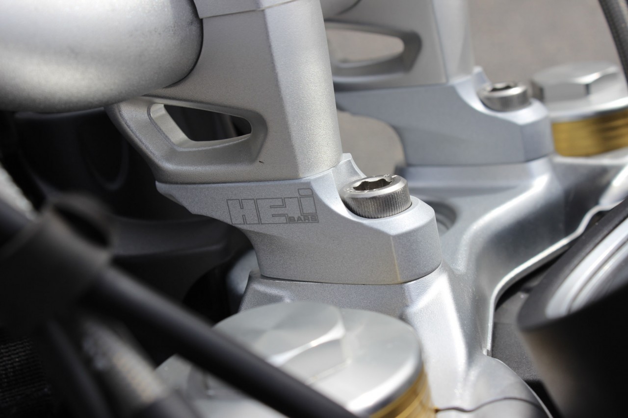 HeliBars Tour Performance Handlebar Risers for the BMW R nineT