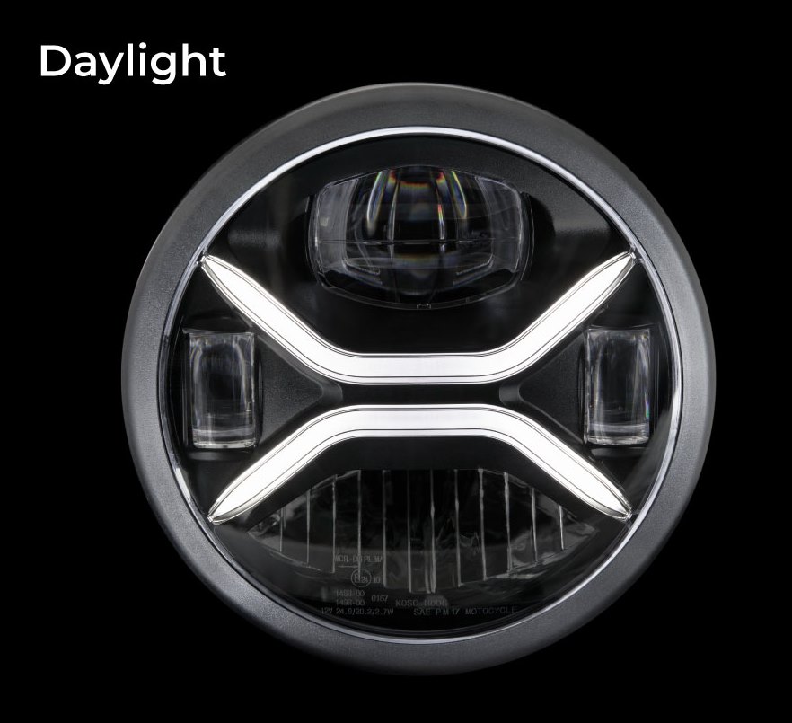 Koso ZENITH 7 Inch LED Round Headlight