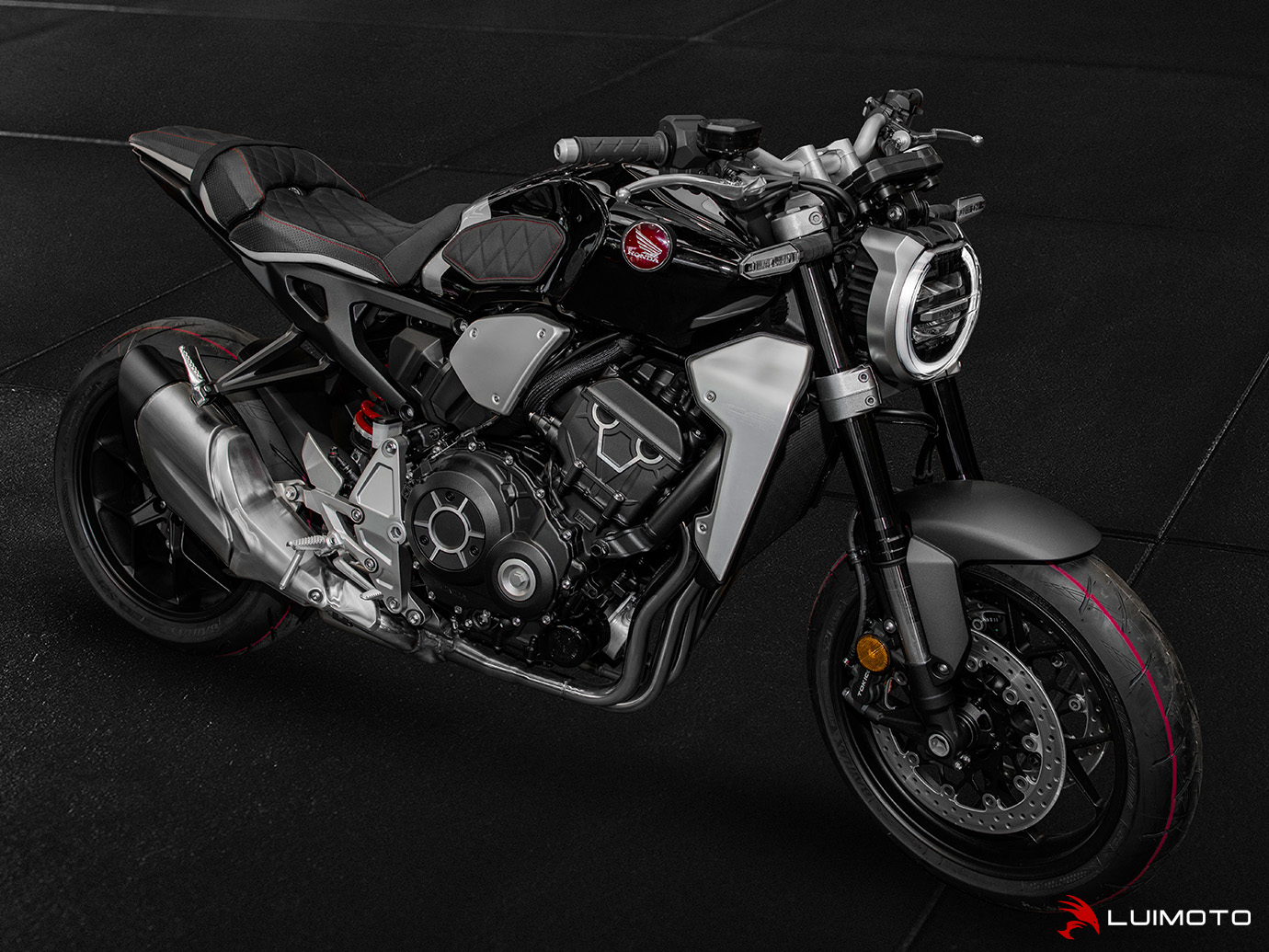 LUIMOTO TANK LEAF Tank Pads for the Honda CB1000R (2018+)